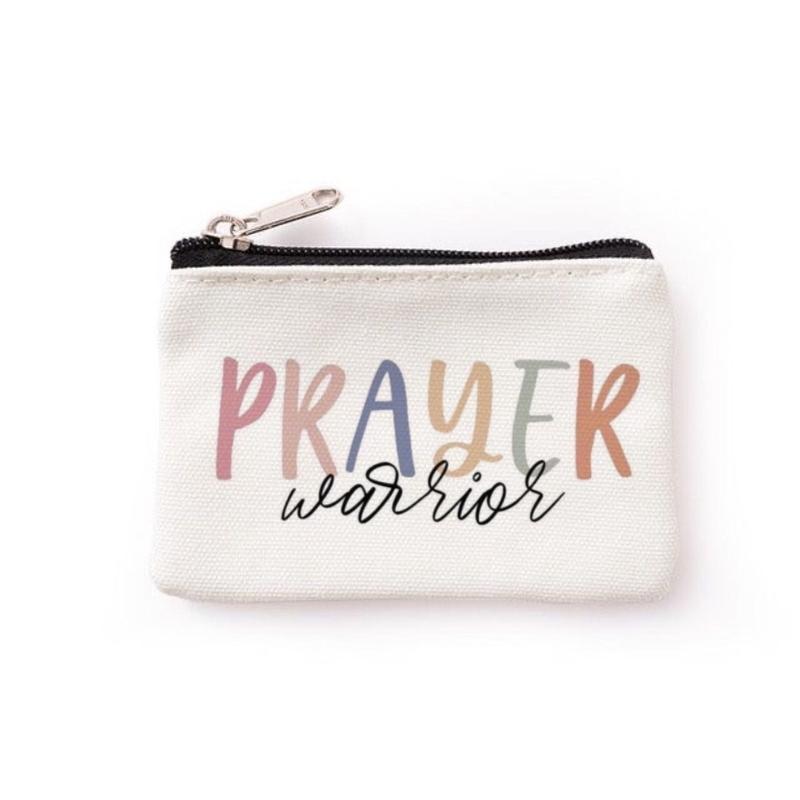 Prayer warrior canvas wallet - TikTok Shop Philippines