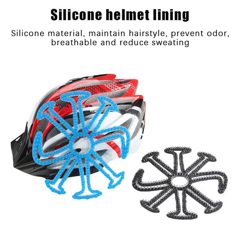 Flexible Helmet Anti-deformation Inner Silicone Pad Ventilat - TikTok ...