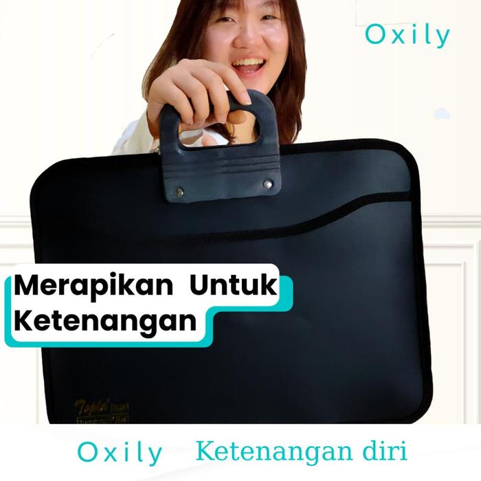 Promo TOPLA Tas Map Berkas Dokumen RESLETING ANTI AIR Folder File ...