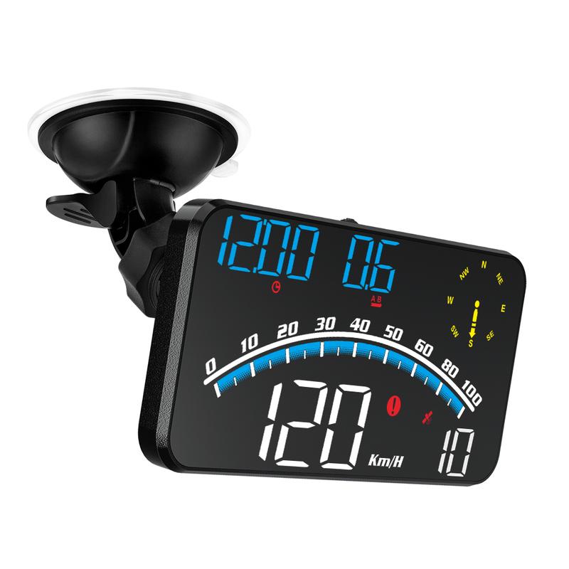 ACECAR Digital GPS Speedometer, Universal Car HUD Head Up Display with ...