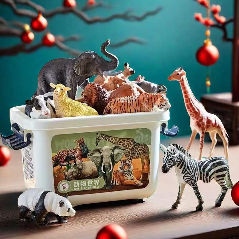 Sut Model Zoo, Tiga Dimensi, Mainan Pendidikan untuk Kanak-kanak ...