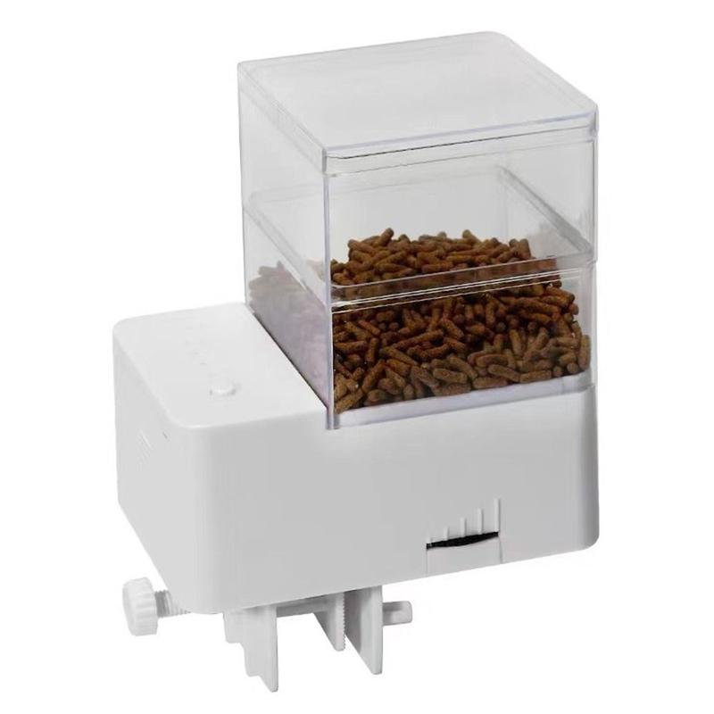 Fish Food Dispenser Intelligent Timing Automatic Fish Tank Feeder ...