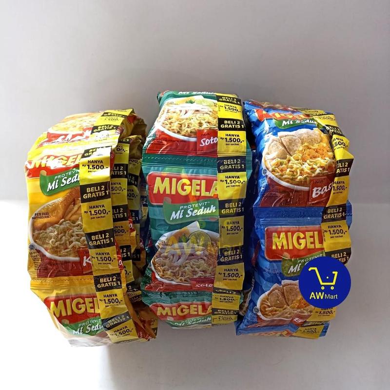 MIGELAS RENCENG ISI 1 SACHET X 28GR - ALL VARIAN - 15 sachet x 28 gram ...