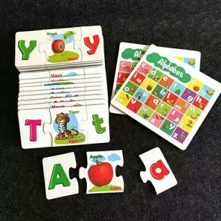 Montessori Mainan Abc Card untuk Kanak-Kanak (Local Stock) Montessori ...