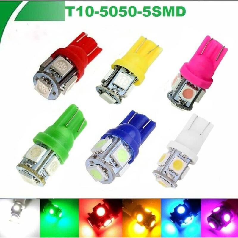 1PC T10 W5W Led Bulb Car Headlight Bulb Interior Room Light Roof ...