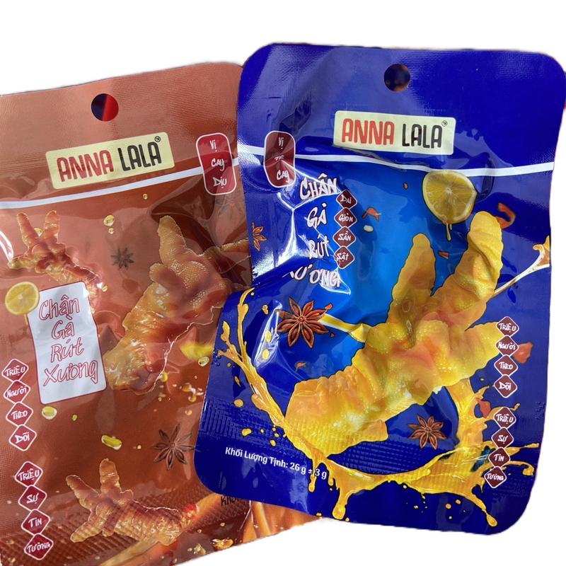 Combo chân gà anna lala rút xương thơm ngon, dai giòn - Hà Hii - TikTok ...