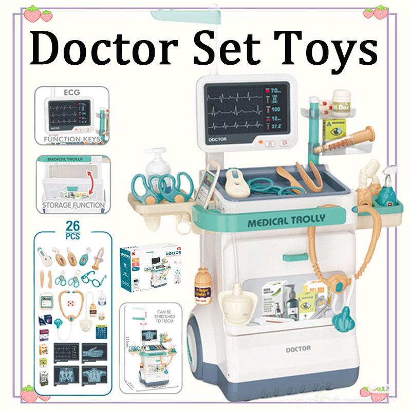 Doctor Set Toys Pretend Play Toy Doctor Toy Set for Girl Kid - TikTok ...