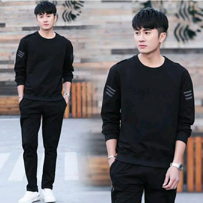 SETELAN PRIA POLOS /// DAN LOGO/SETELAN PRIA TERN KEKINIAN -BISA - Shop ...