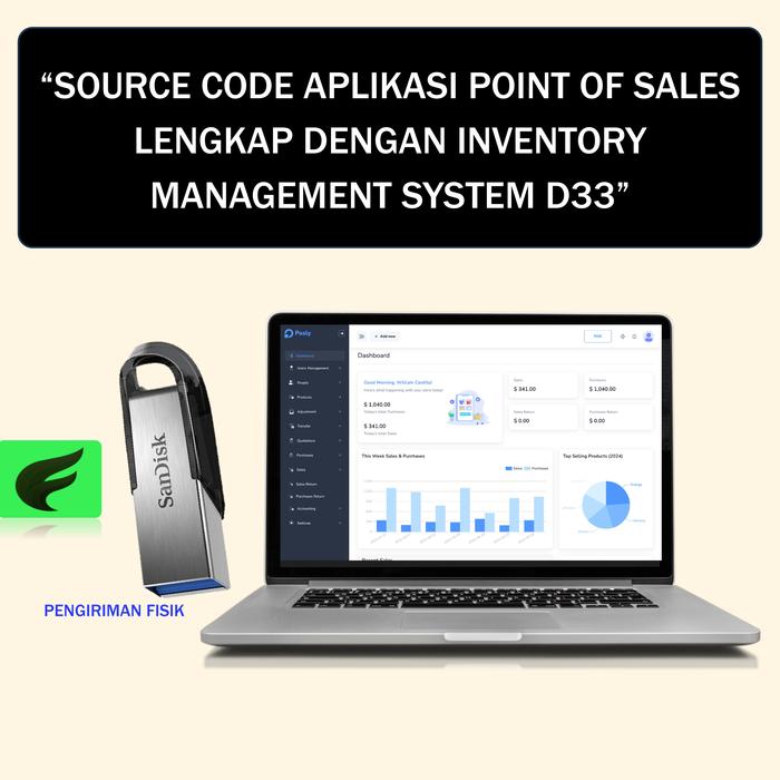 Jual FLASHDISK SANDISK STORAGE SOURCE CODE POINT OF SALES LENGKAP ...