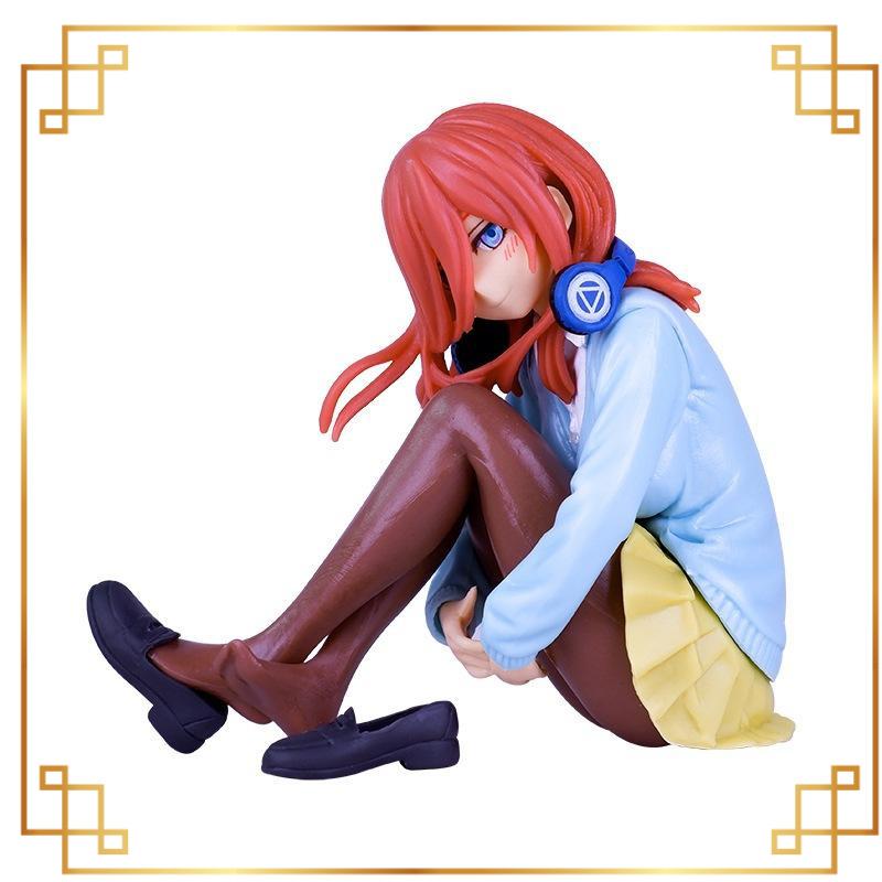Quintessential anime figure quintuplets 9cm, Miku Nakano action ...