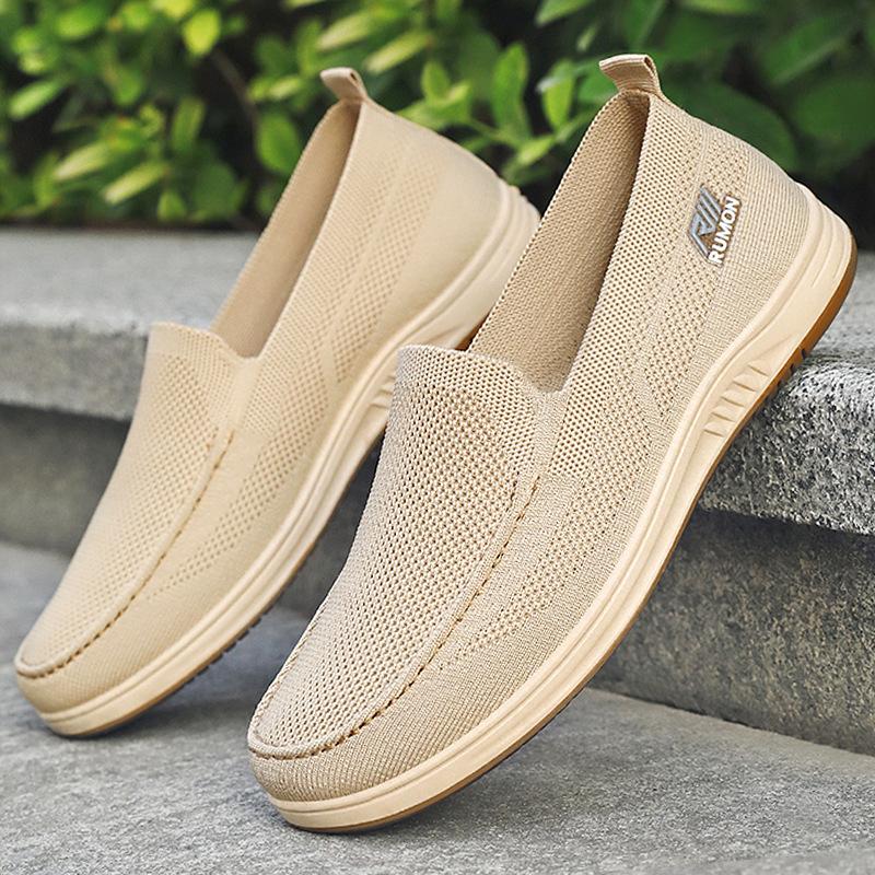 2025 Shoes Men's Spring New Flying Woven Hollow-out Non-Stinky - TikTok ...