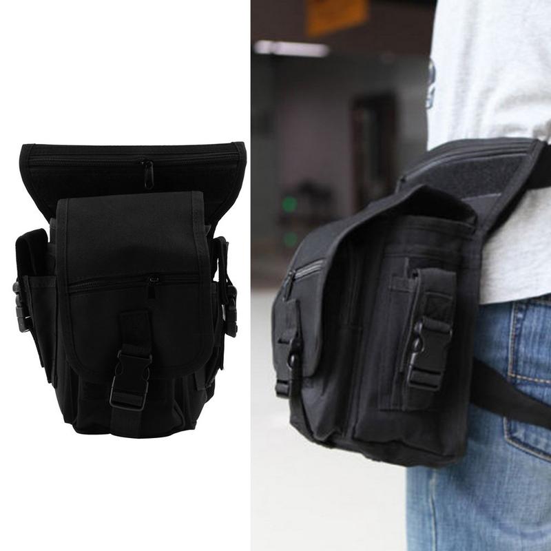 [EN] Men's Military Multifunction Drop Leg Bag Panel Utility - TikTok ...