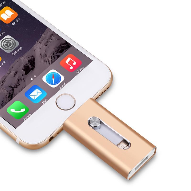 3 in 1 Flash Pen Drive, Portable Memory Stick Encrypted Thumb Drive ...