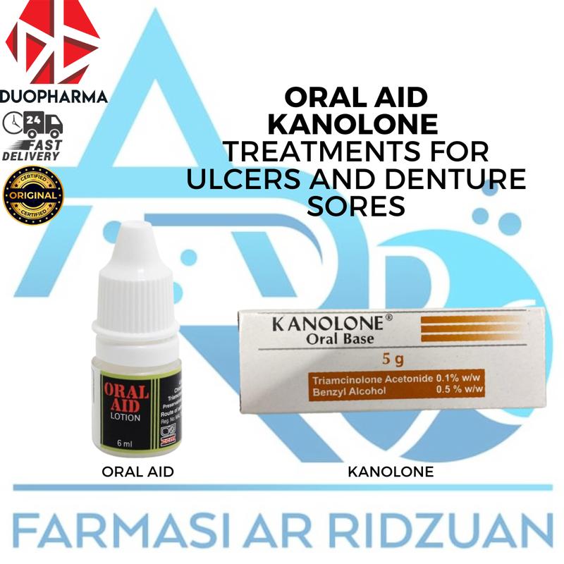 Oral Aid Treatments For Ulcers 6ml / Kanolone Treatments For - TikTok ...