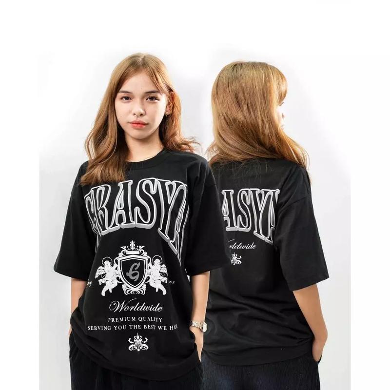 Grasya World Clothing Quality Design 220gsm Cotton T-Shirt Suitable ...