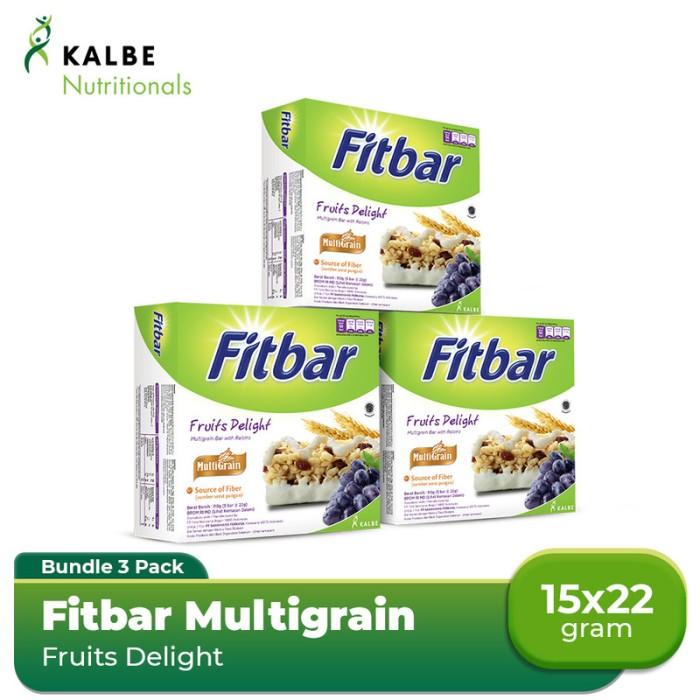 Fitbar Fruits Delight 5x20gr Multigrain (3 Banded) - Shop | Tokopedia
