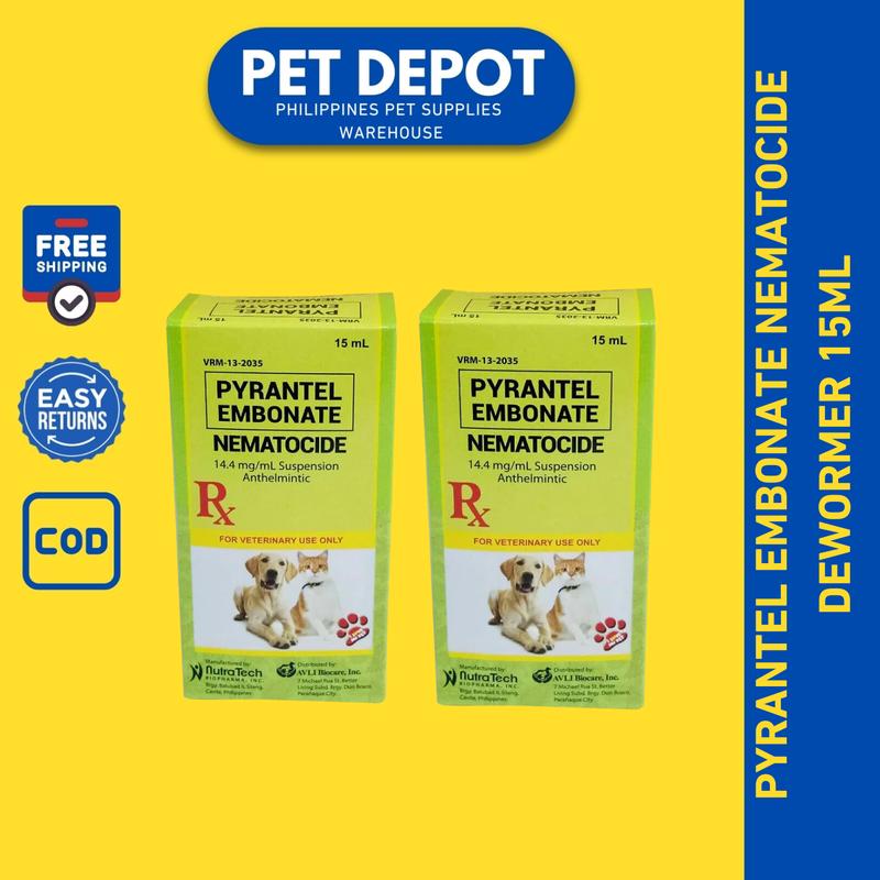 Pyrantel Embonate Nematocide Dewormer 15mL - TikTok Shop Philippines