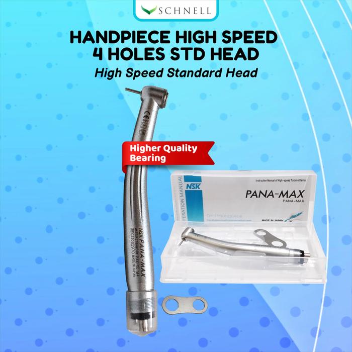 Promo Highspeed Handpiece Dental 4 Holes NON-LED / High Speed Hand ...