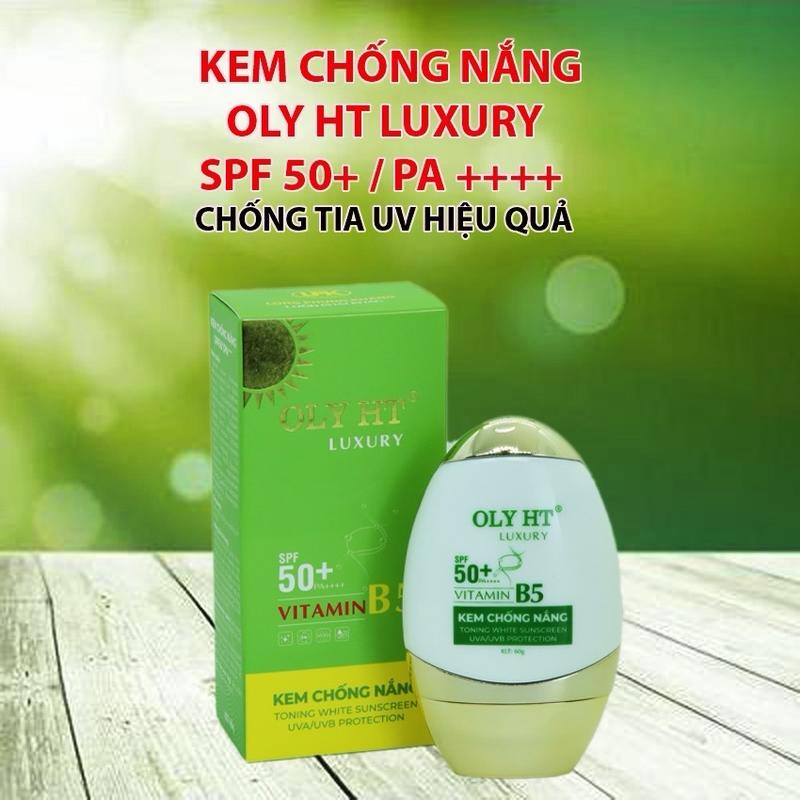 KEM CHỐNG NẮNG OLY HT LUXURY SPF 50+/PA++++ Skincare - TikTok Shop Vietnam
