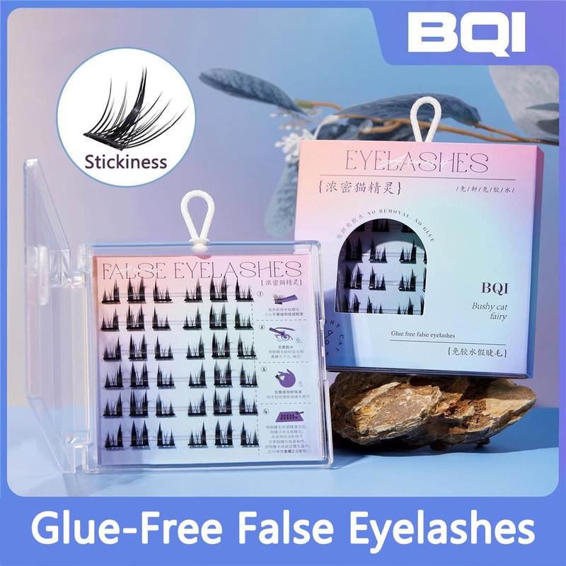 BQI Self-Adhesive Thick Elf Style New Upgraded Softer Lashes - TikTok ...