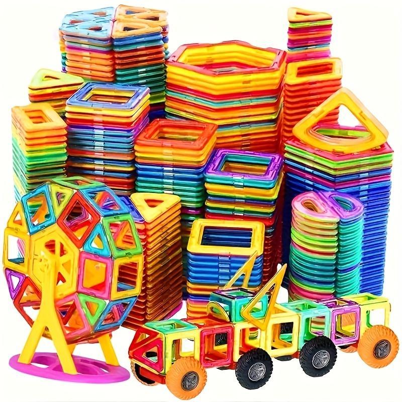 Random Color Creative Building Blocks Toy, 1 Box Colorful Geometric ...