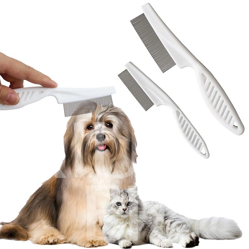 XIUER Flea Comb for Cats and Dogs Tear Stain Fine Tooth Pet - TikTok ...