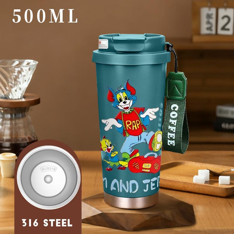 Tumbler Tom Dan Jerry Botol Air Minum Aesthetic Stainless Steel Tumblr ...