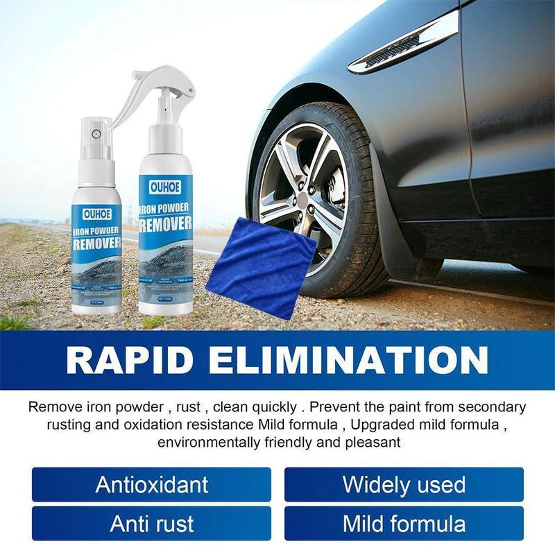 Automotive Iron Powder Rust Remover Spray Rust Remover Remover - TikTok ...