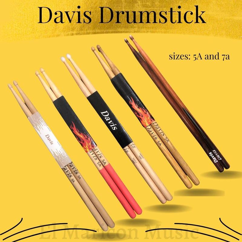 DAVIS Drumsticks 5A and 7A for Professional and Beginner - TikTok Shop ...
