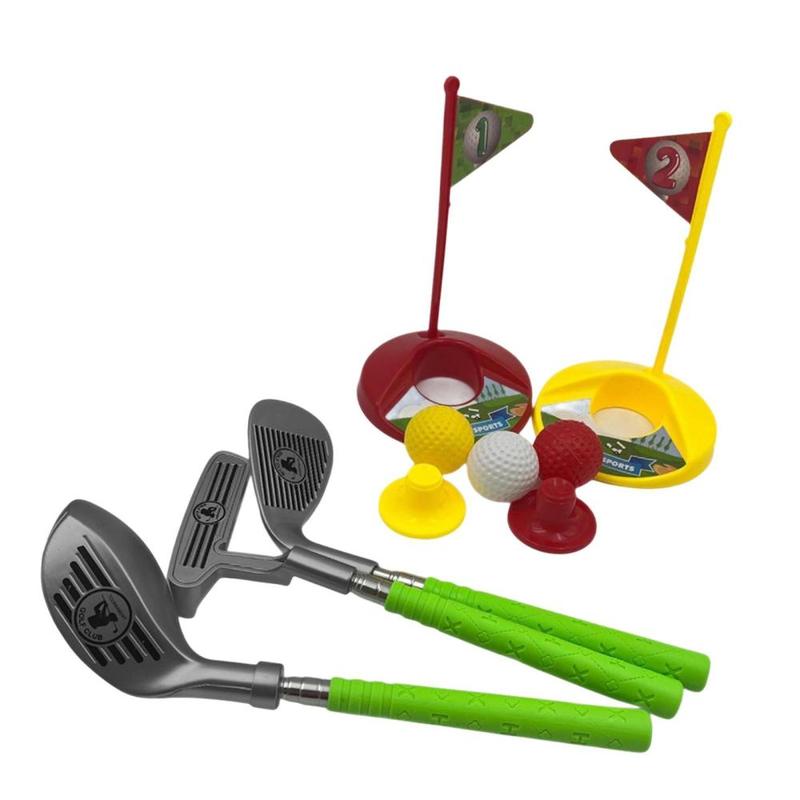 Kids Golf Set Backyard Toy Ball Games Sports Toy Mini Golf Set - TikTok ...