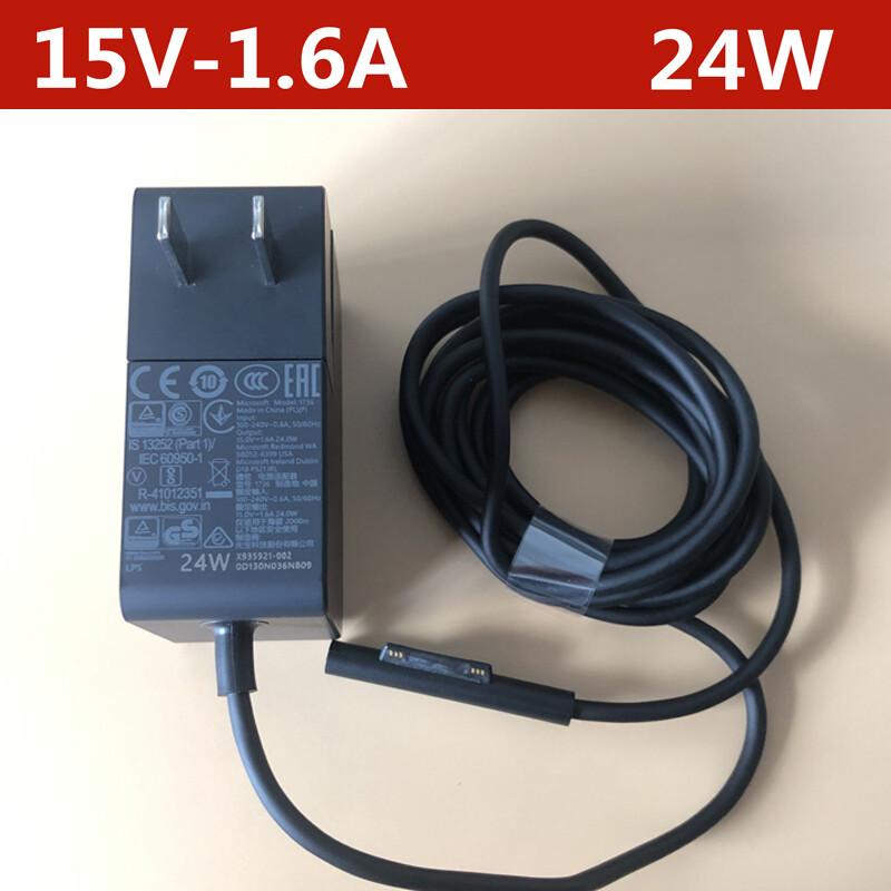 Microsoft Surface Pro4 Go M3 1736 1824 power adapter 24W 15V1.6A ...