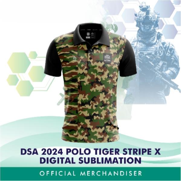 Polo Camo Digital, DSA 2024 Celoreng X, Bahan Sublimasi - TikTok Shop ...