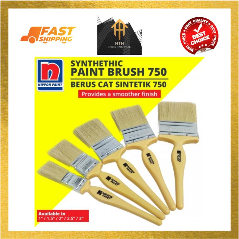 Nippon Paint Synthetic Paint Brush #750 [HALAL] Home Painting - TikTok ...