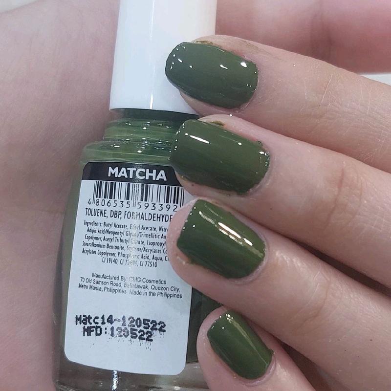 matcha OMG nail polish 10ml - TikTok Shop Philippines