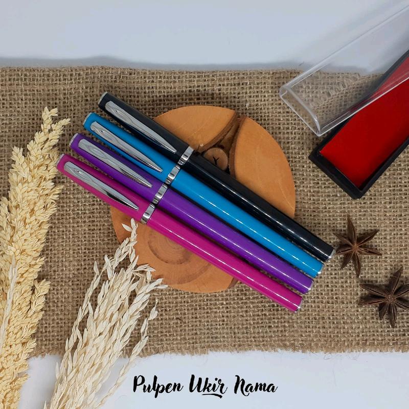 Unik!! pulpen bisa custom nama pulpen ukir nama handmade manual - Shop ...