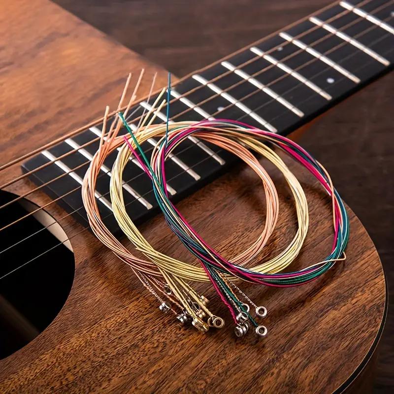 Tali Gitar Akustik, Tingkatkan Muzik Anda, Set Keluli Berkualiti ...