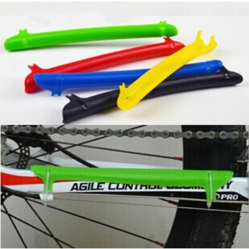 Mountain Bicycle Chain Guard Cover New Bike Frame Stay Posted Protector ...