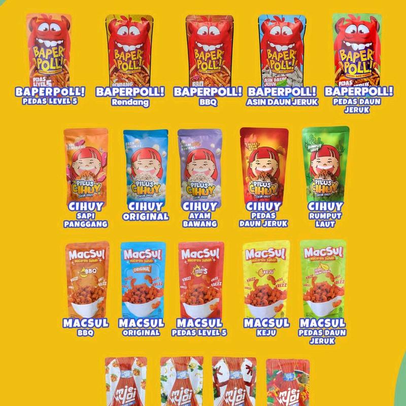 Macaroni sultan Paket usaha 30 pcs kemasan 50g - Shop | Tokopedia