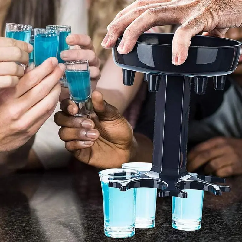 Random Color 6-shot Beverage Dispenser without Cups, 1 Piece Automatic ...