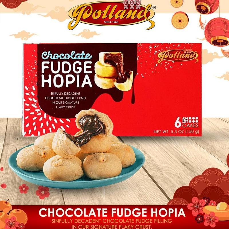 Polland Hopia Chocolate Fudge Pack Snack Dessert 6pcs Bonbon - TikTok ...