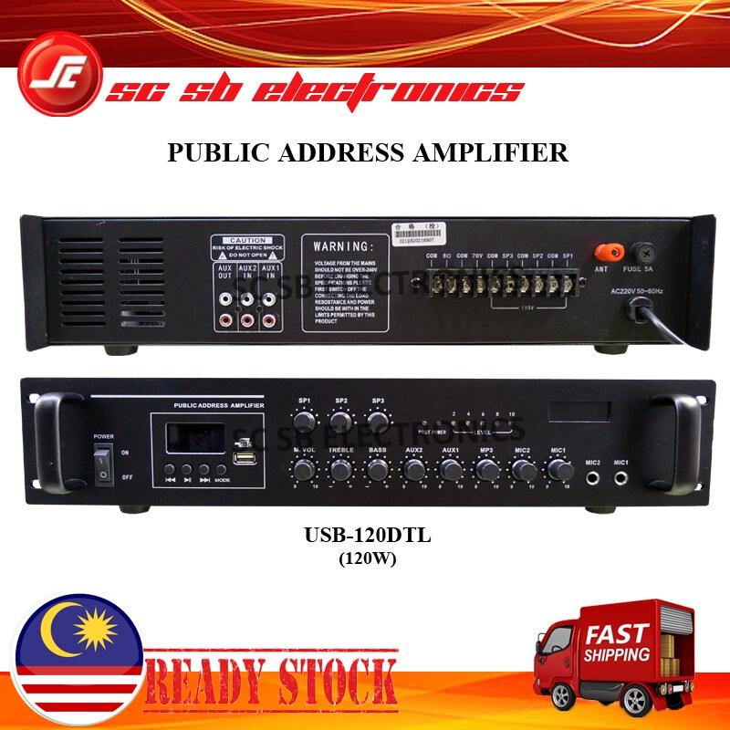 USB-120DTL PA-200 120W PA-120 200W PUBLIC ADDRESS AMPLIFIER - TikTok ...