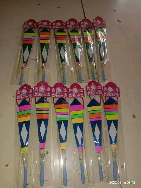 mainan anak ketapel apolo baling baling meteor 1lampu LED Terbang Toys ...