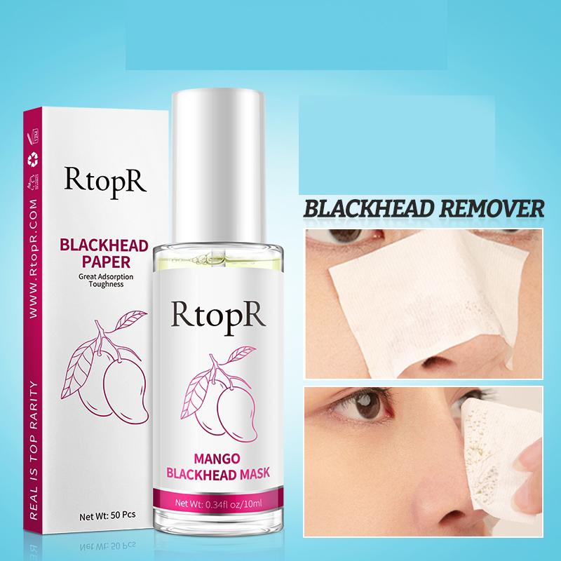 RtopR 10ml+50pcs Paper Mango Blackhead Cleaning Mask Deep Cleans ...