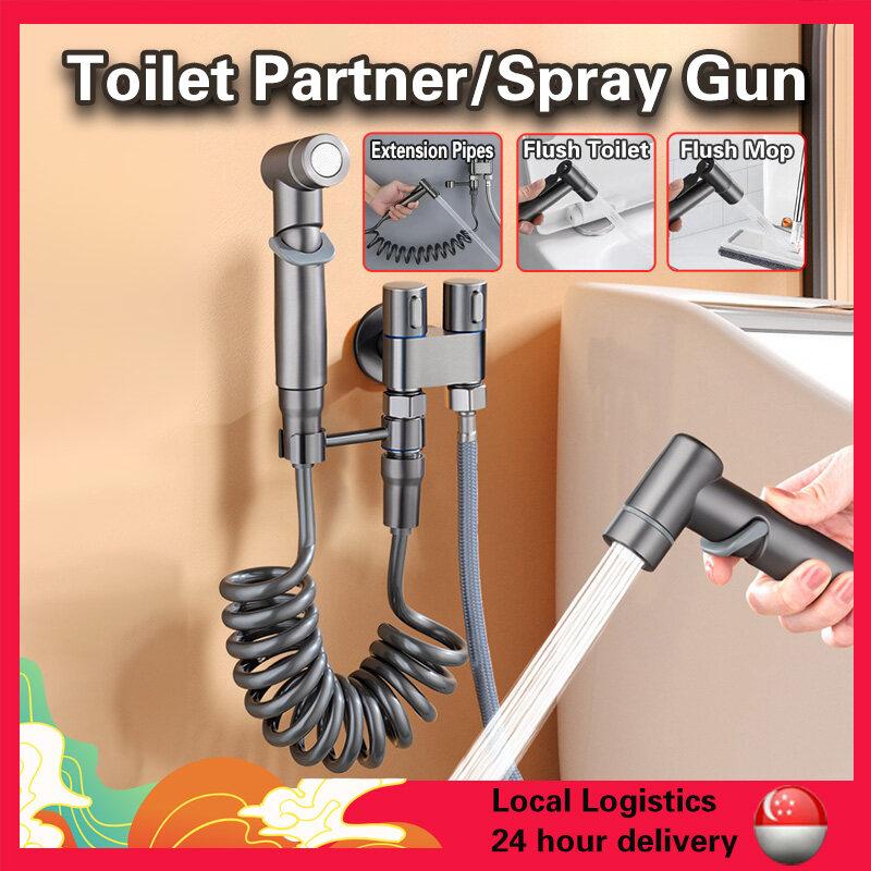 SG【READY STOCK】Bidet Spray Gun Stainless Steel Bidet Spray Gun ...
