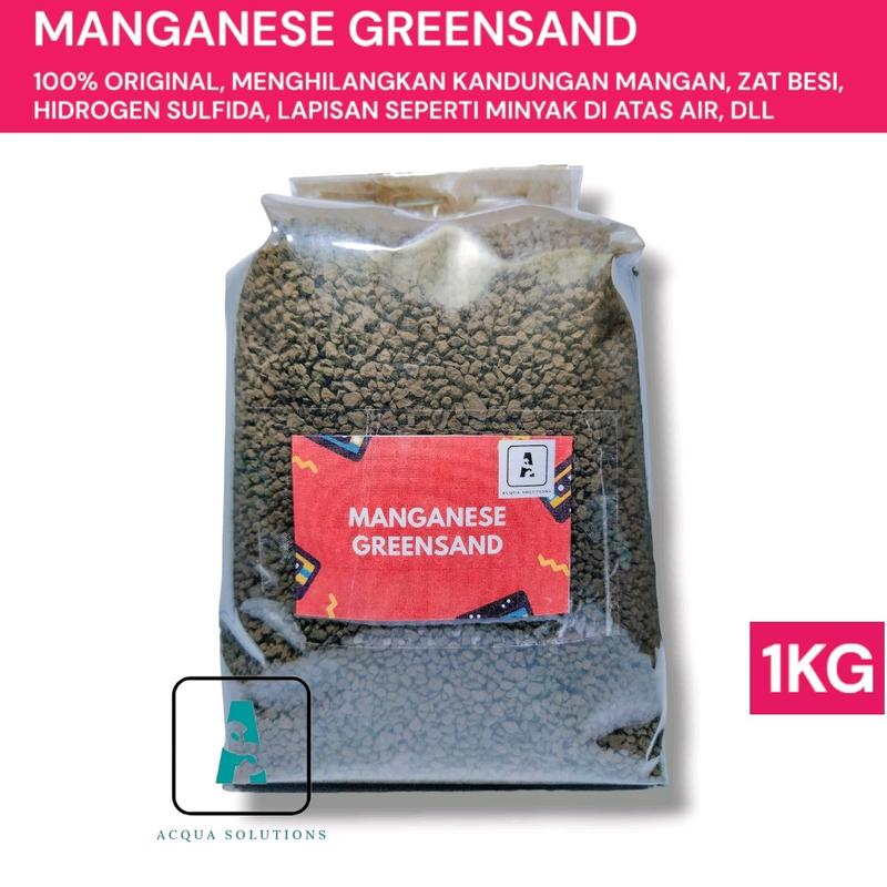 Manganese Greensand 1kg / Media Filter Air / Penjernih Air / - Shop ...