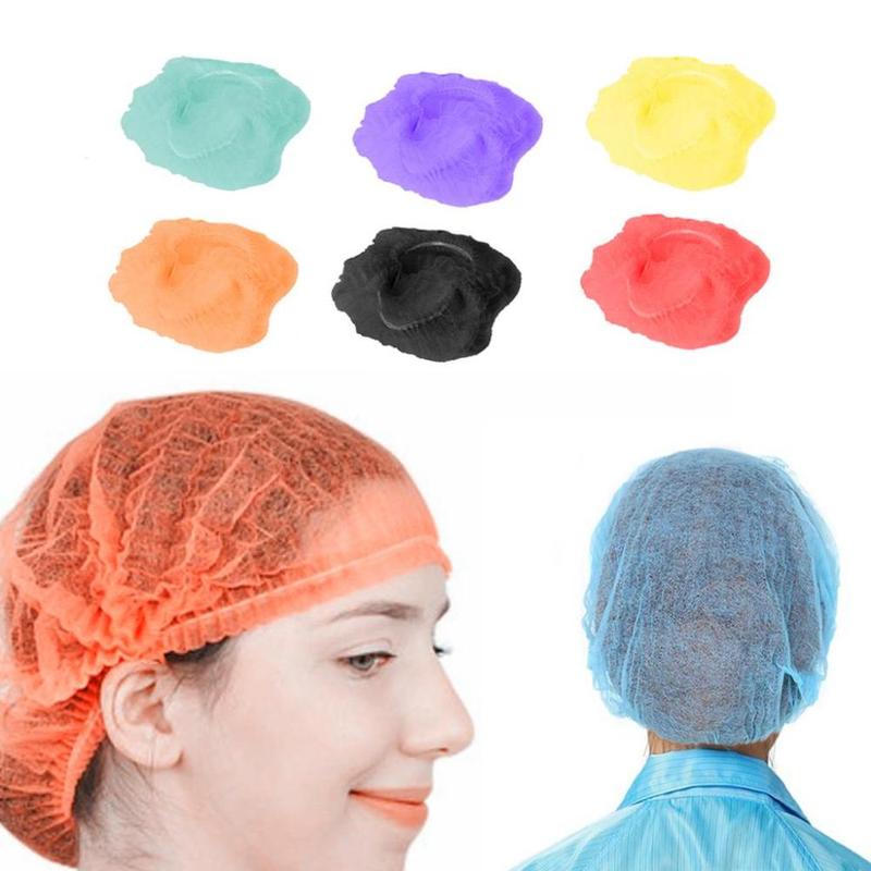 Topi Jaring Rambut, 100pcs, 19 Inci, Perlindungan Rambut, Diperbuat ...
