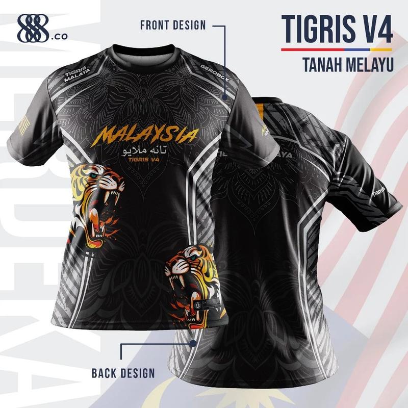 Microfiber Tshirt Sublimation Baju Jersey Malaysia T shirt Malaysia ...