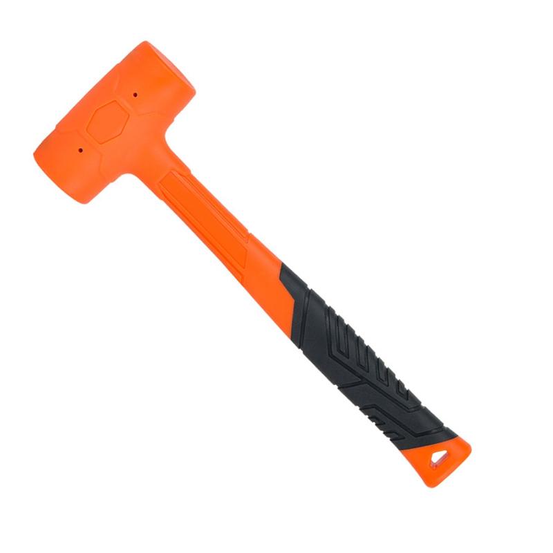 Double Headed Rubber Hammer Detachable Round Head Nonslip Handle ...