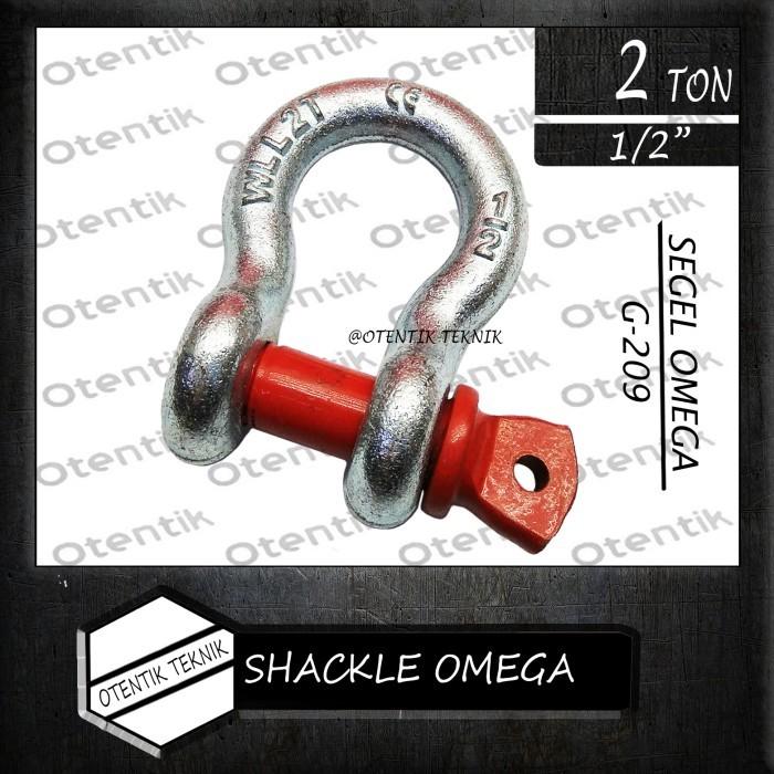 Jual SHACKLE OMEGA 2 TON - KLEM SHAKEL 2TON - SAKEL - SEGEL 2T - Warna ...