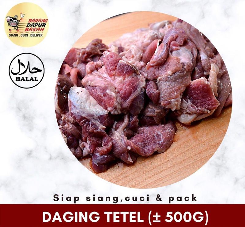 DAGING TETEL [SIAP SIANG DAN CUCI / DELIVERY 1 SEMENANJUNG] - TikTok ...